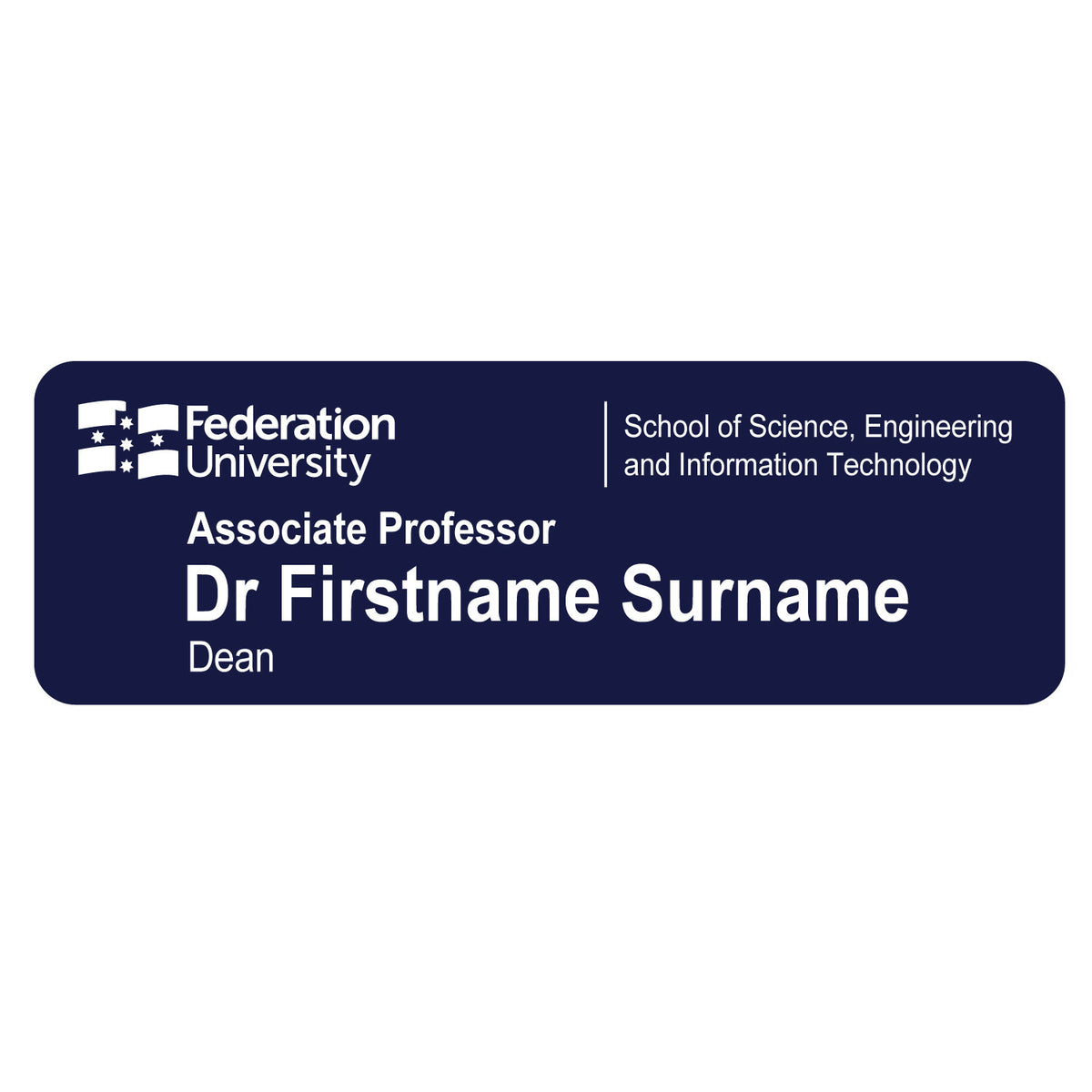 Name Badges – Fedstore